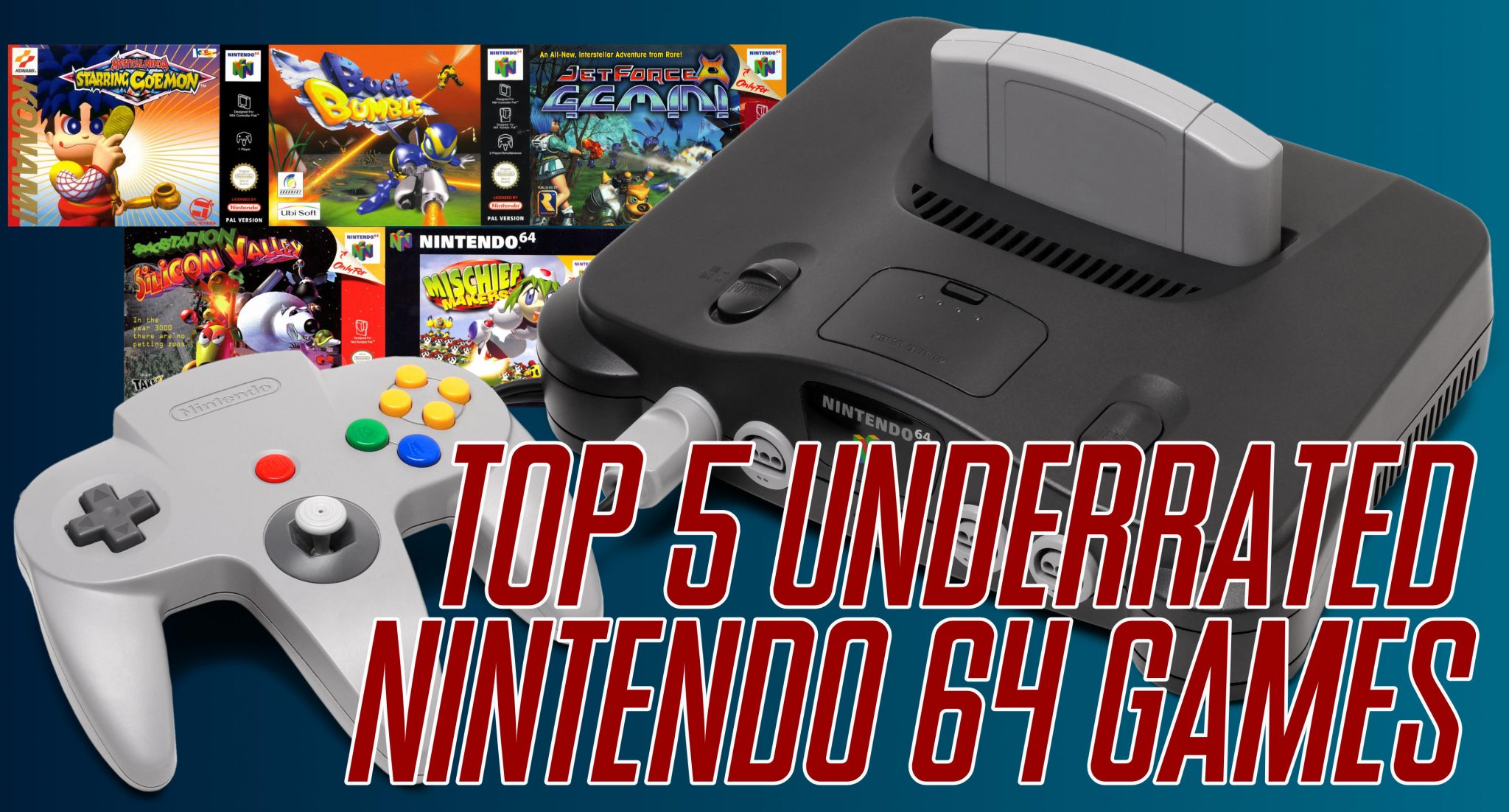 Top 5 Underrated N64 Games - Retro Ages